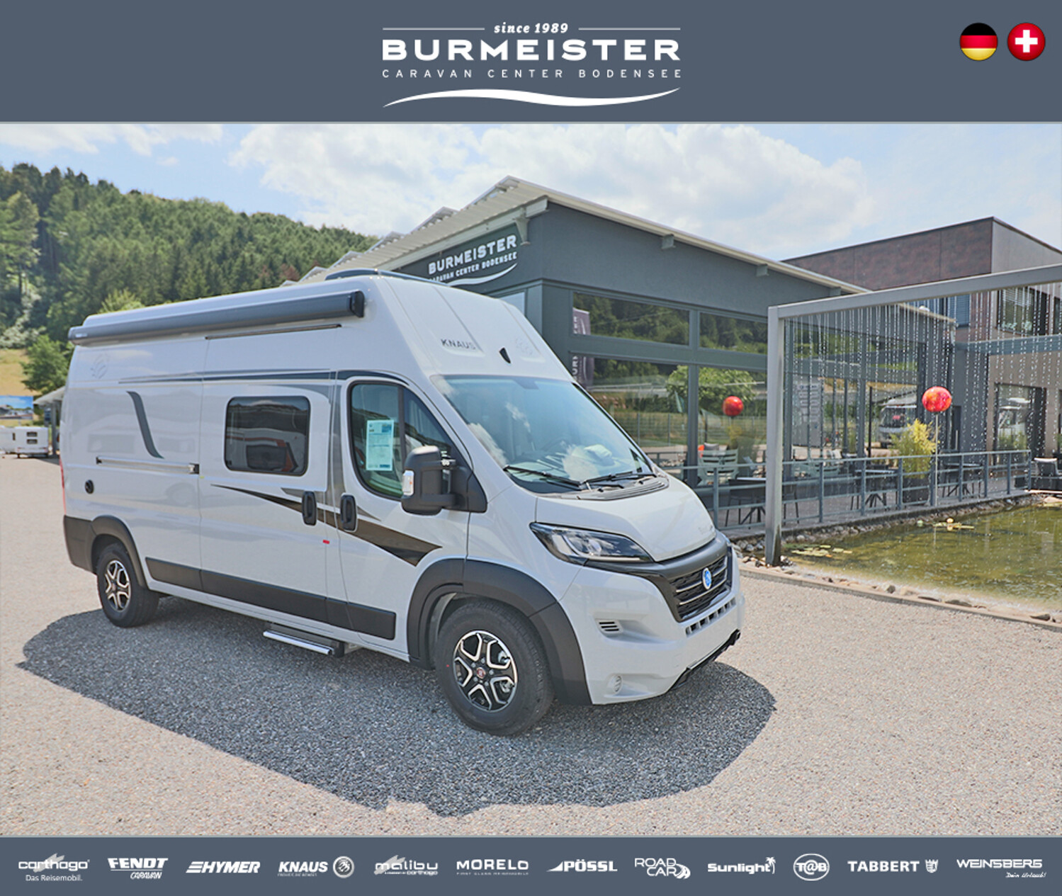 Knaus Wohnmobile und Wohnwagen