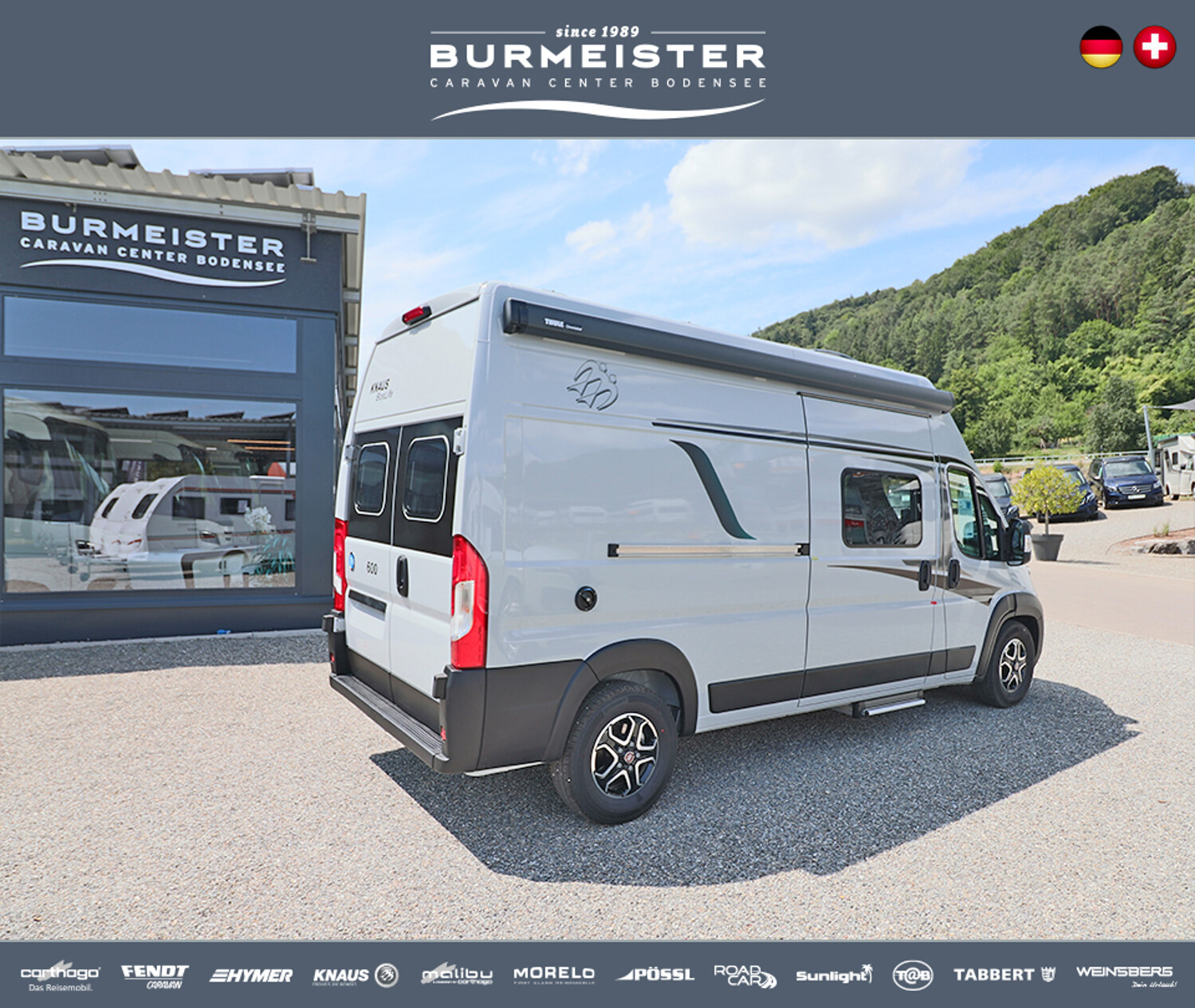 Knaus Wohnmobile und Wohnwagen