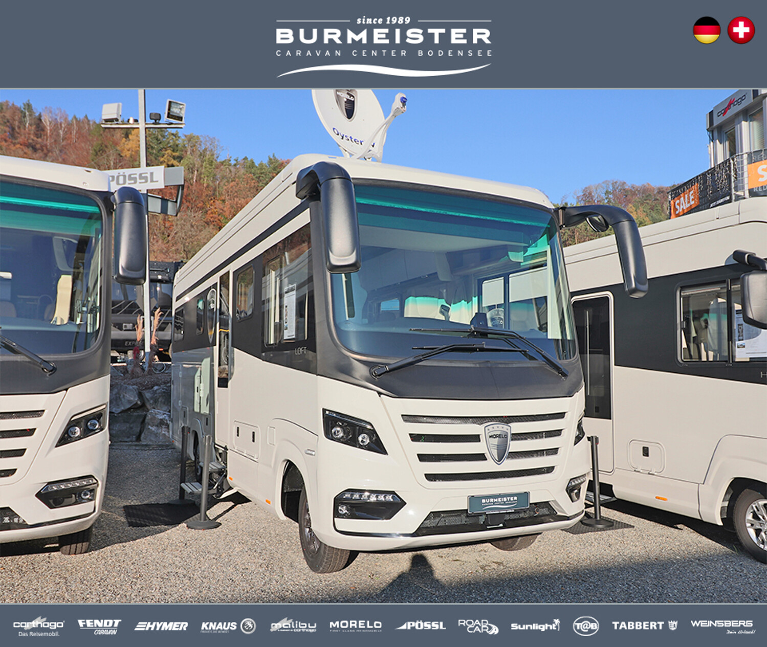 Morelo Reisemobile - Burmeister Caravan Center